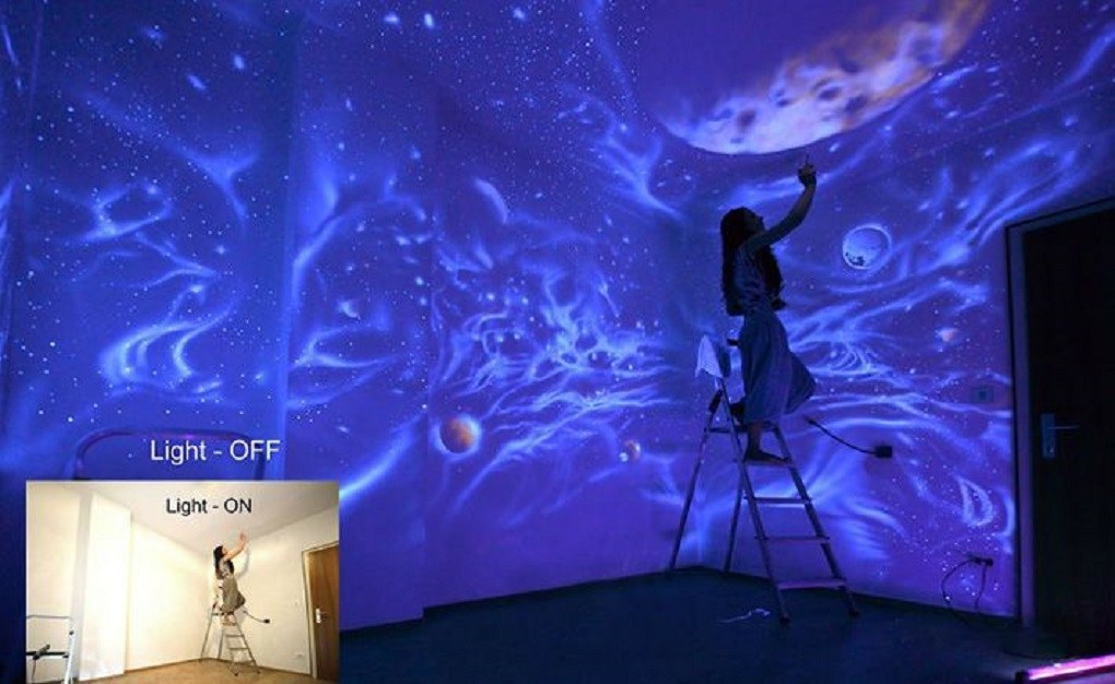 Glow In The Dark Paint for Walls: these colors really shine ...